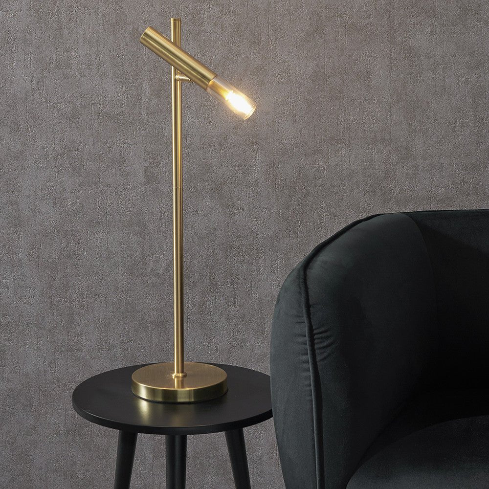Fermo Gold Metal Table Lamp Lighting– Distinctly Living