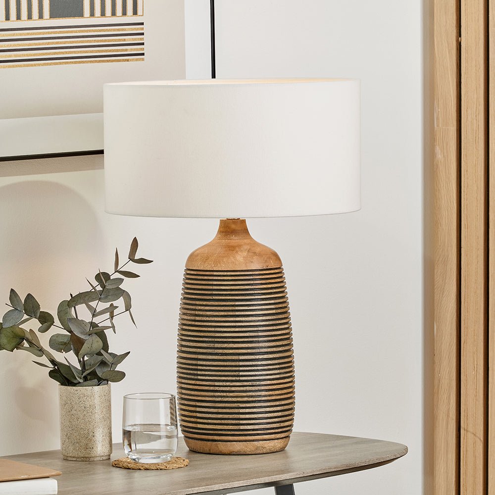 Groove Lamp and Shade Lighting– Distinctly Living