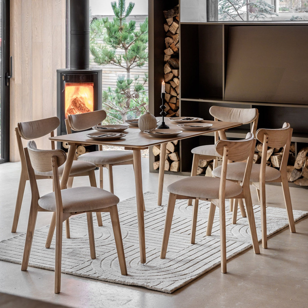 Hatton Dining Table 1.5m - Natural Furniture– Distinctly Living