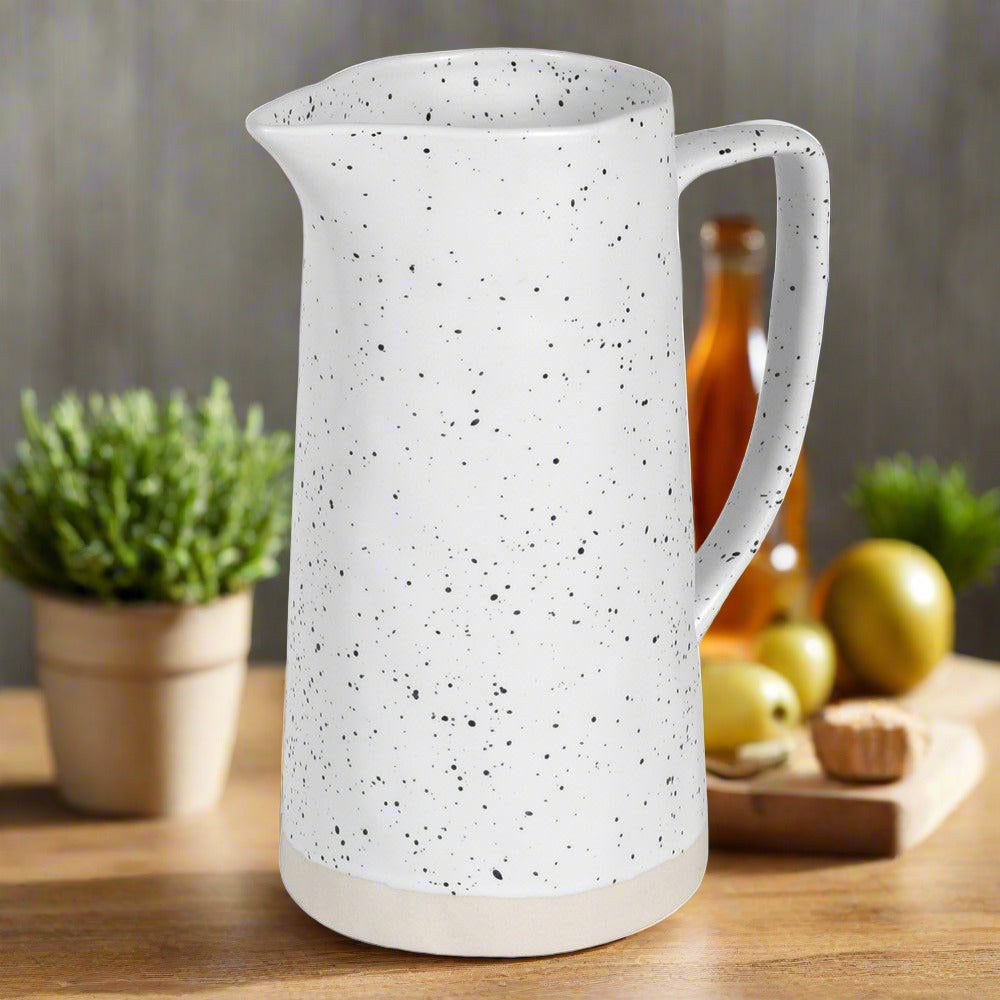 Dotty Ceramic Jug Kitchenware– Distinctly Living