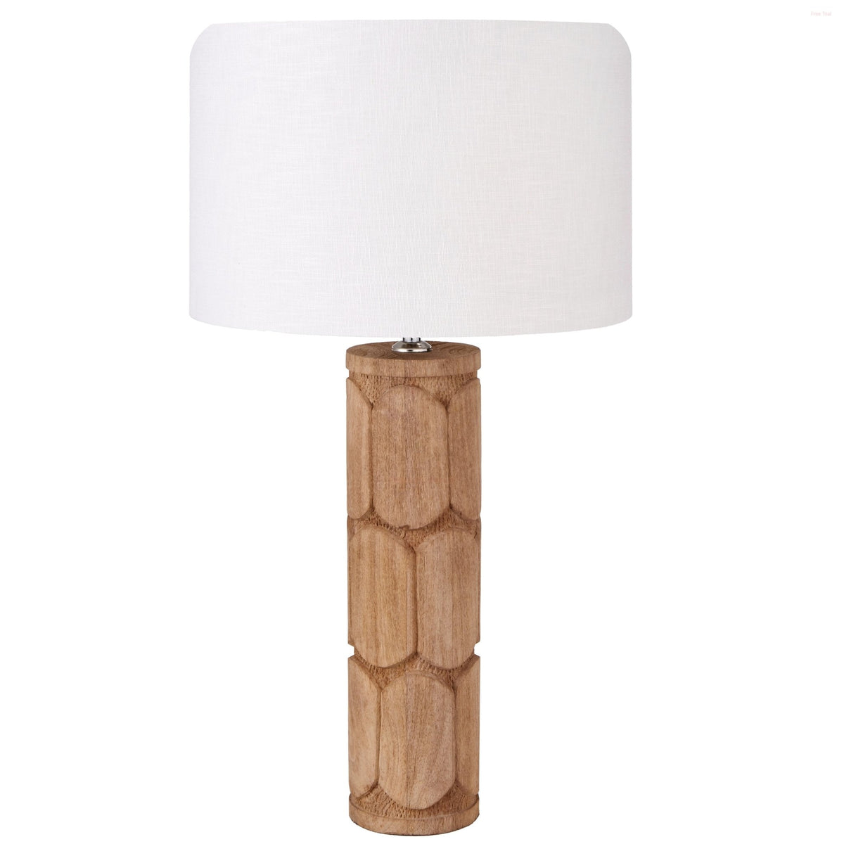 Reilly Wooden Lamp and Shade Lighting– Distinctly Living