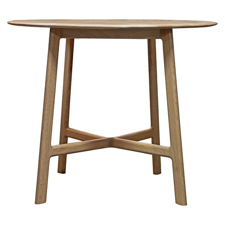 Valencia Round Dining Table in Oak Furniture– Distinctly Living