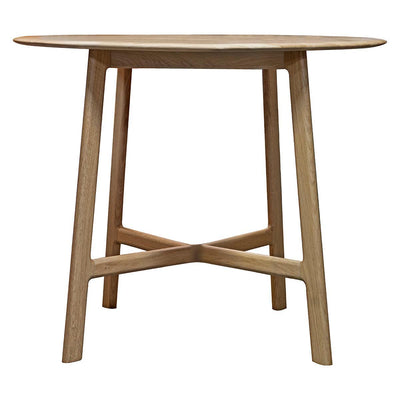 Valencia Round Dining Table in Oak Furniture– Distinctly Living